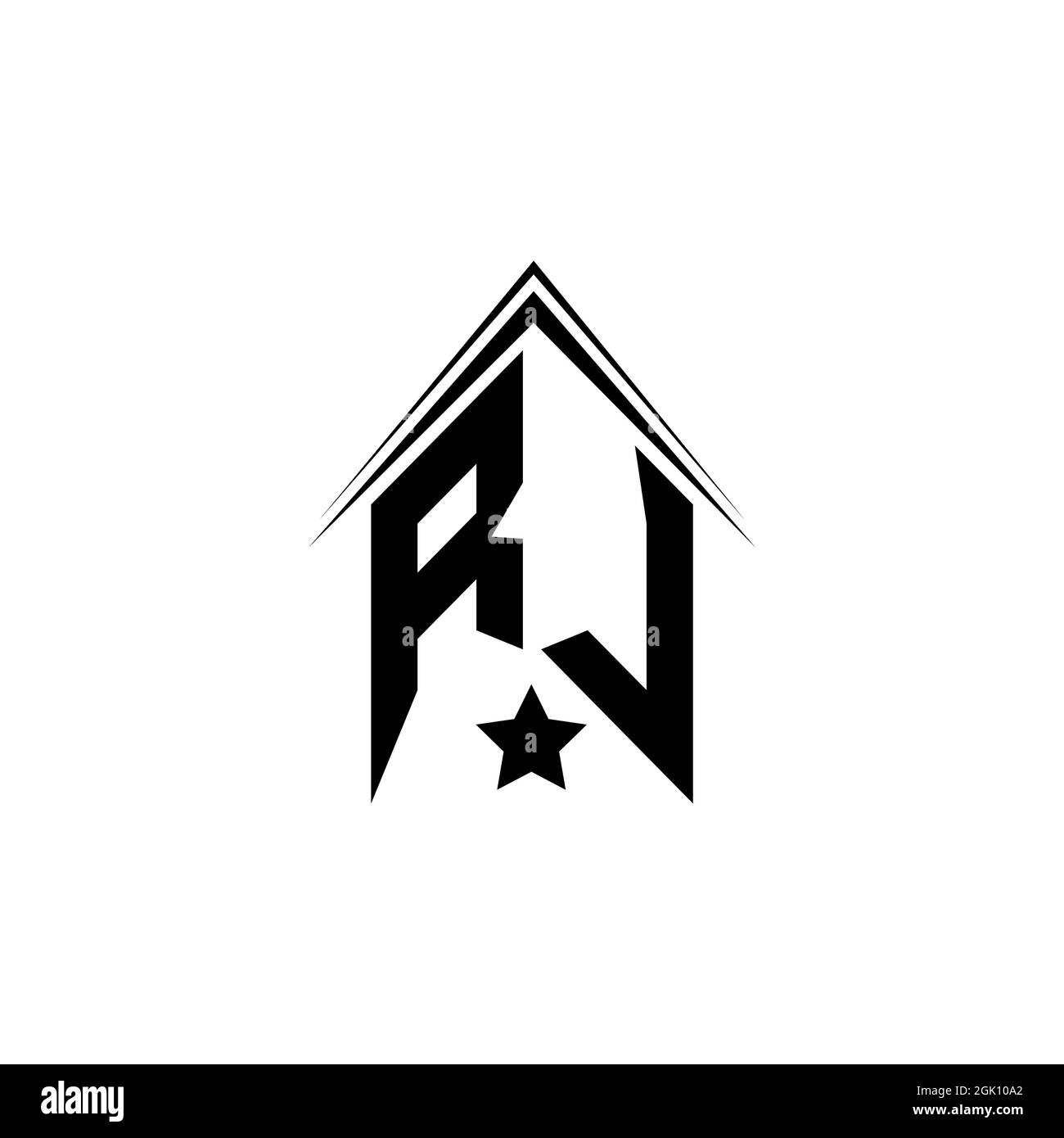 Initial RL logo design with Shape style, Logo business branding Stock ...