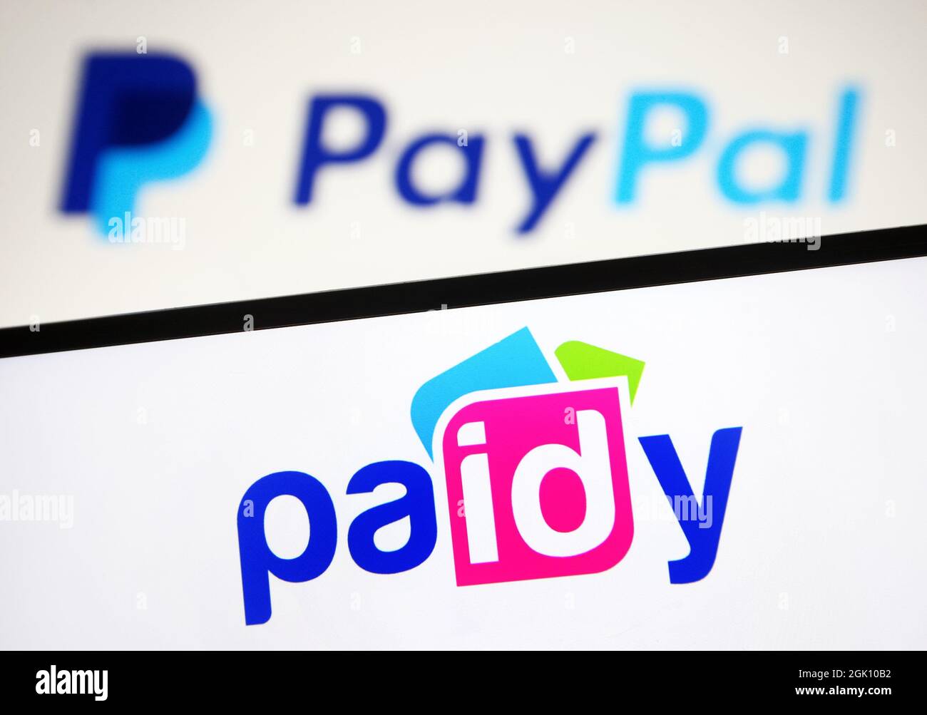 Paidy logo hi-res stock photography and images - Alamy