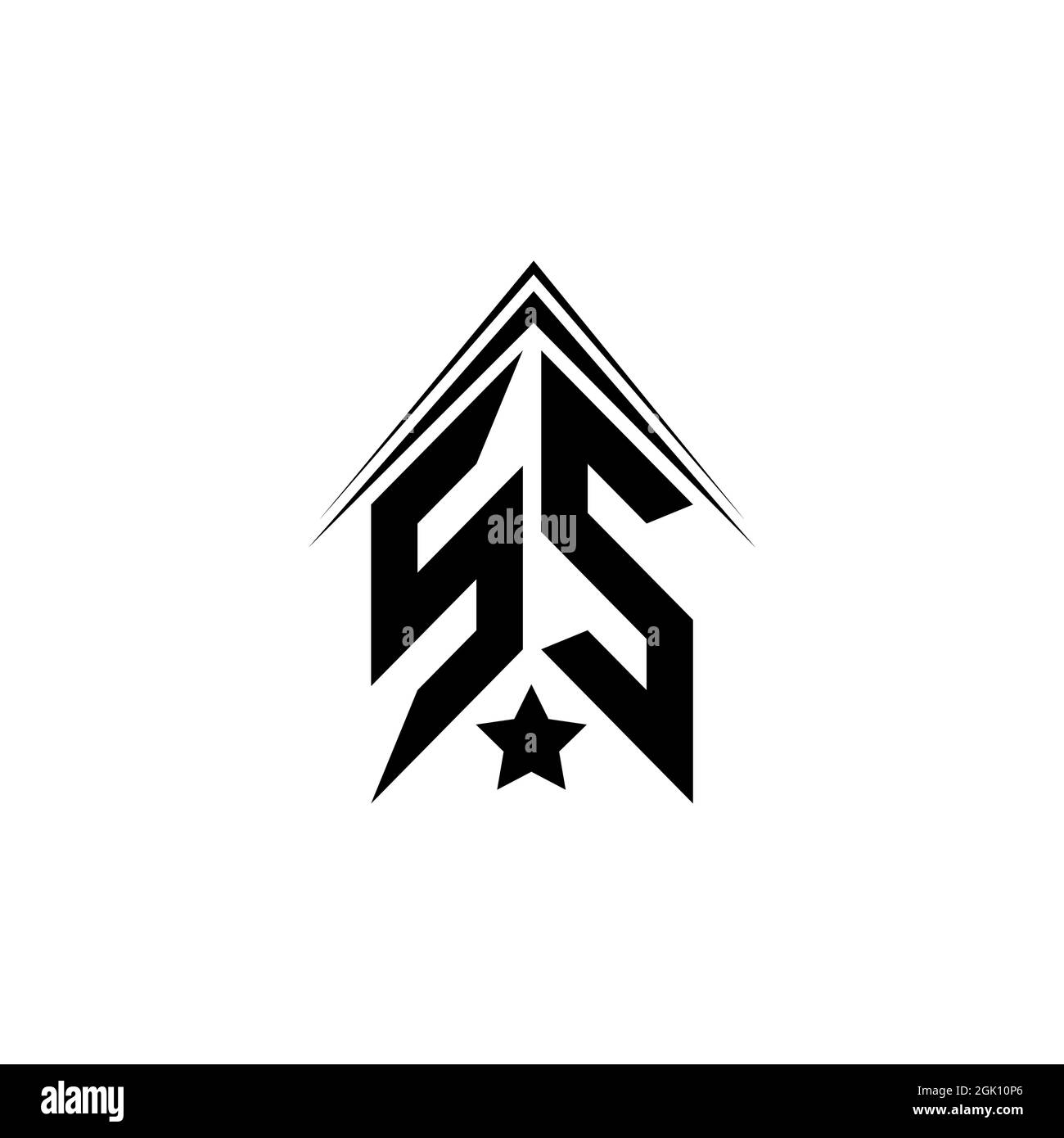 Ss logo design Cut Out Stock Images & Pictures - Alamy