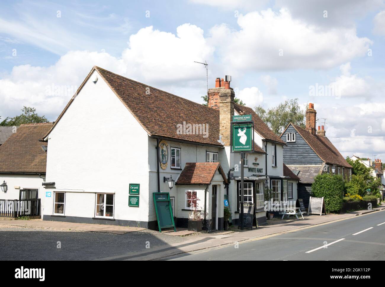 The White Hart Roydon Essex Stock Photo - Alamy