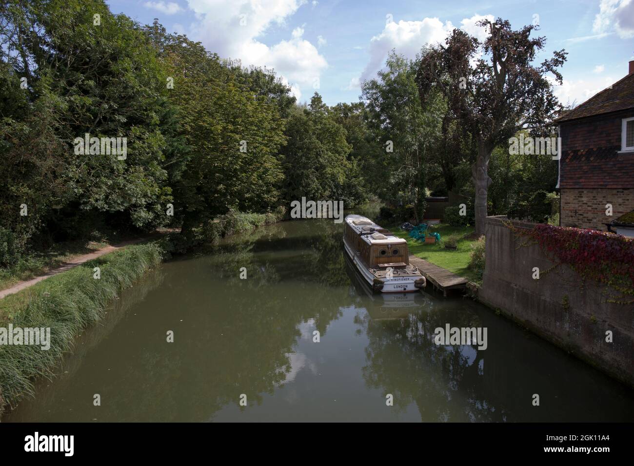 The River Stort Roydon Essex Stock Photo - Alamy