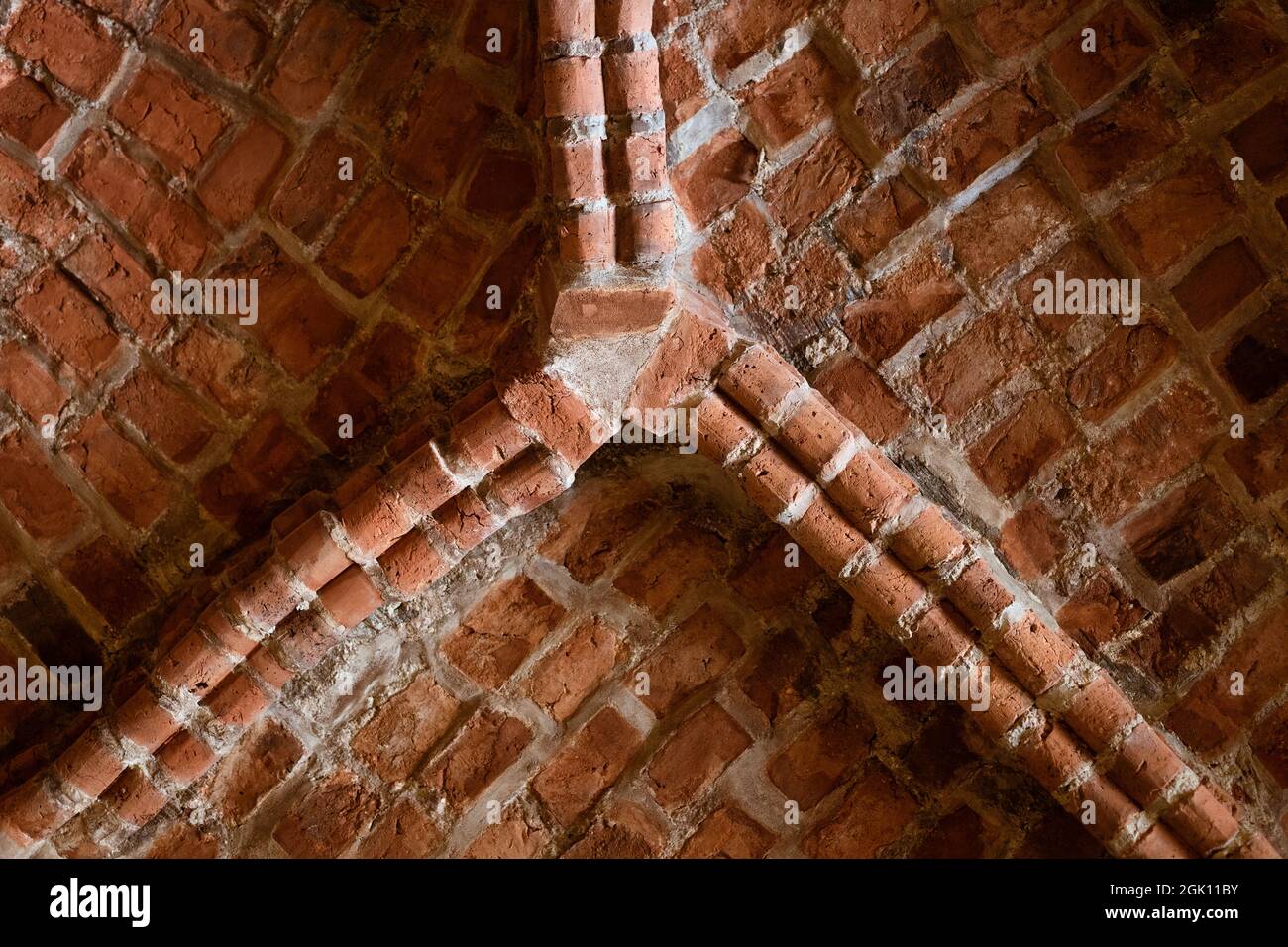 elements of ancient brickwork taken in close-up Stock Photo - Alamy