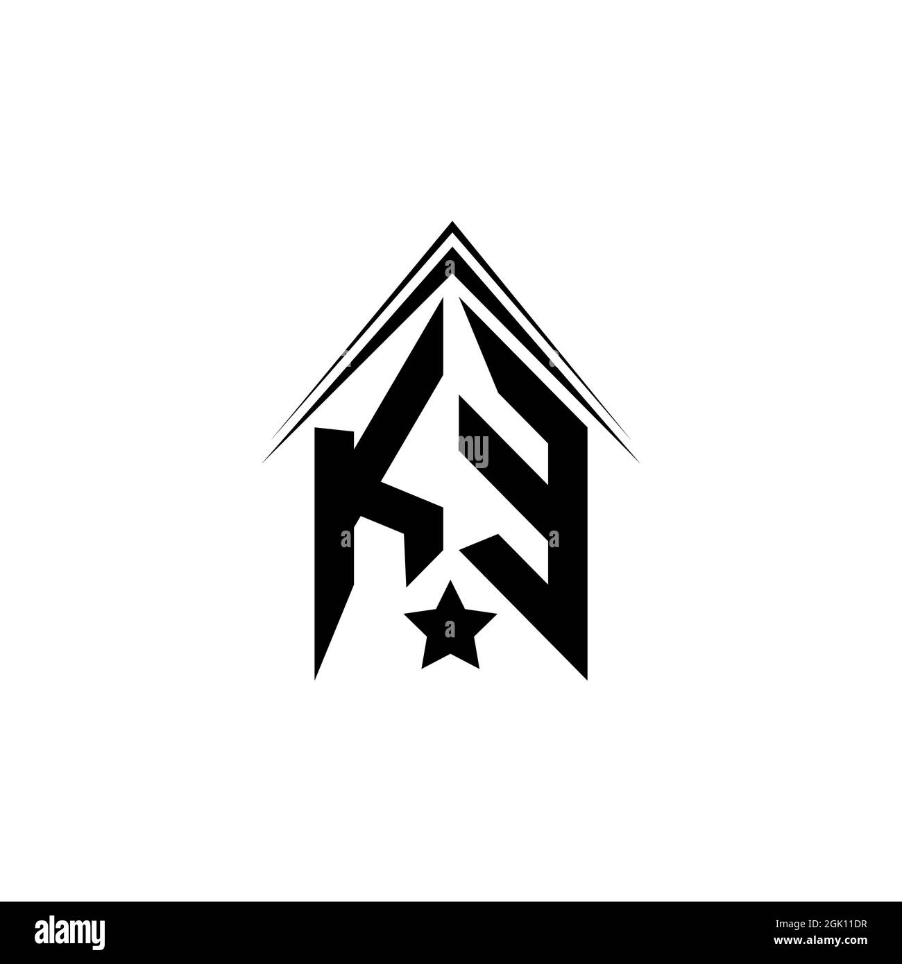 Ke logo design Cut Out Stock Images & Pictures - Alamy