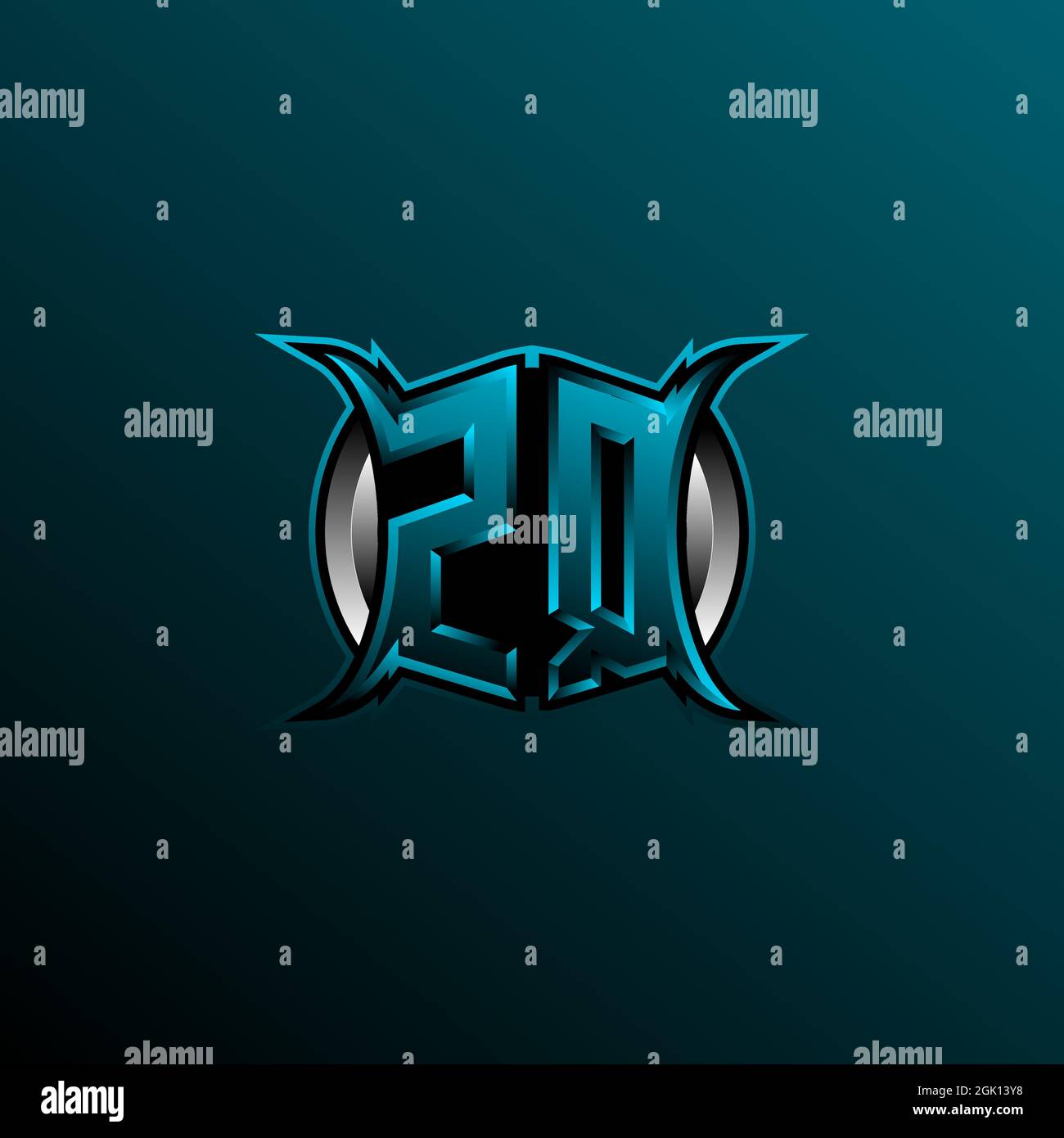 Initial ZQ logo design, Initial ZQ logo design with Circle style, Logo ...