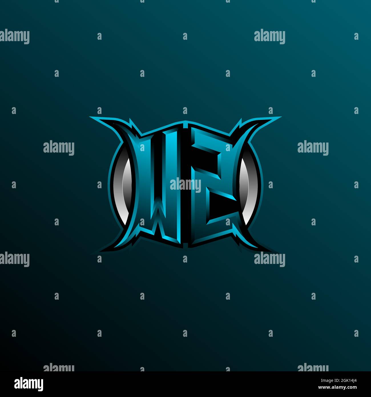 Initial WZ logo design, Initial WZ logo design with Circle style, Logo ...