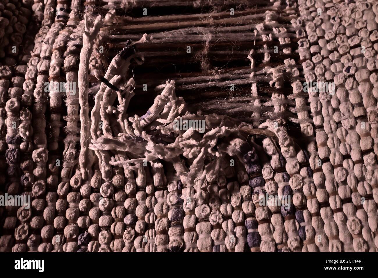 Old broken carpet Stock Photo - Alamy
