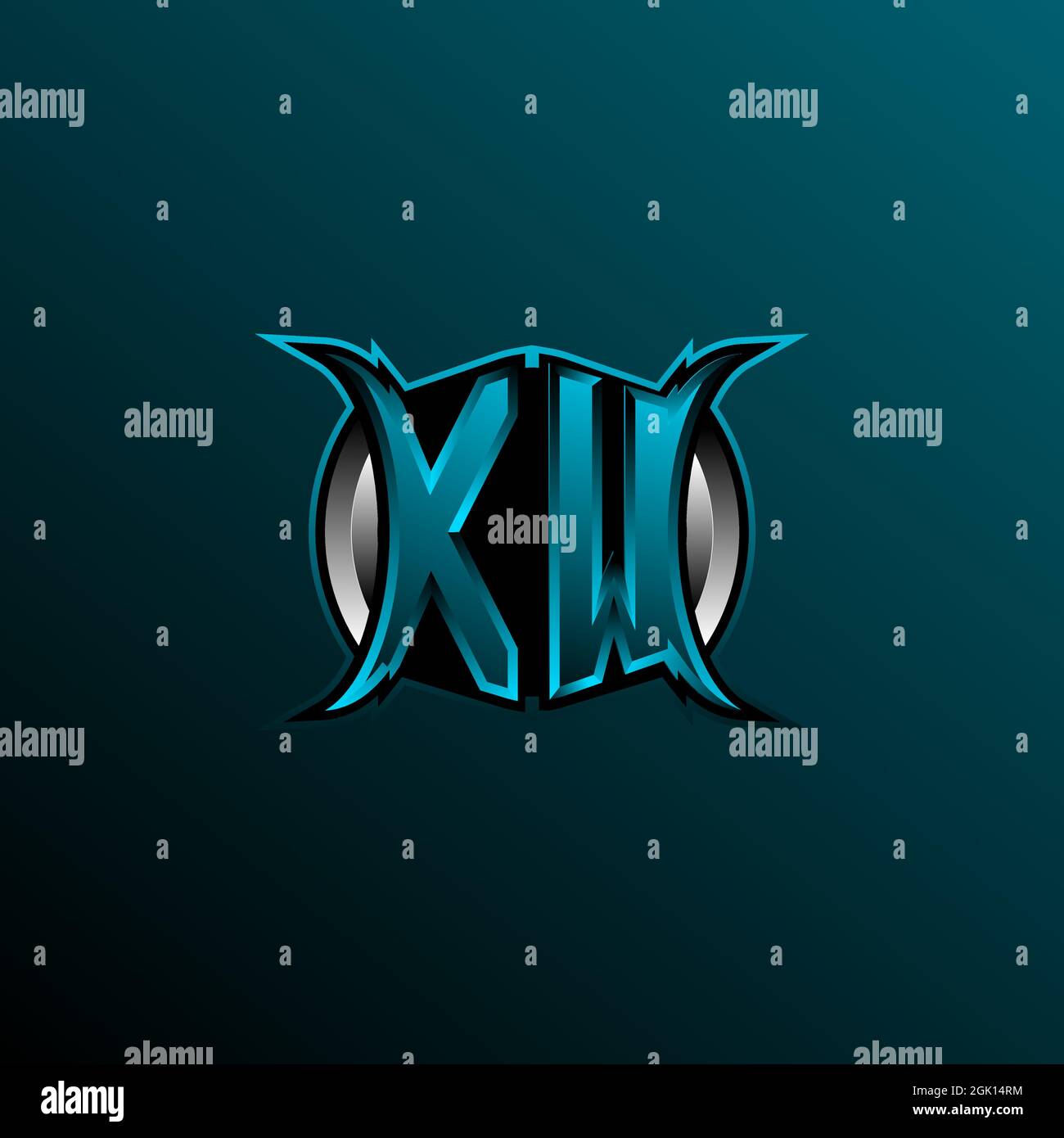 Initial XW logo design, Initial XW logo design with Circle style, Logo ...