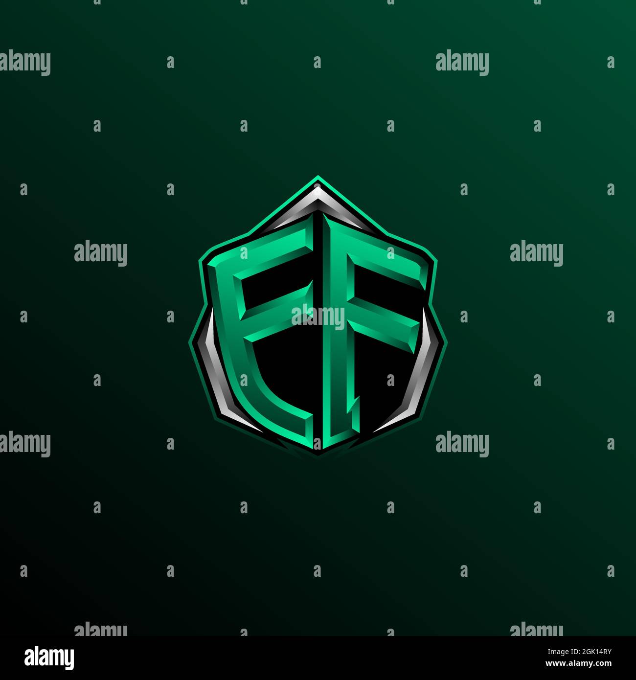 Initial EF logo design, Initial EF logo design with Circle style, Logo ...