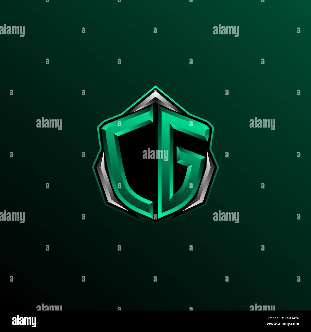 Initial CG logo design, Initial CG logo design with Circle style, Logo ...