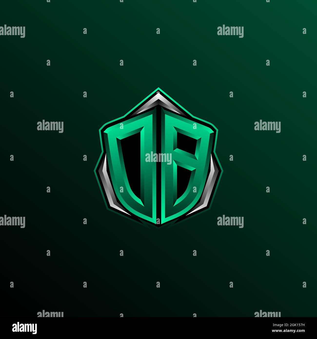 Initial DB logo design, Initial DB logo design with Circle style, Logo ...