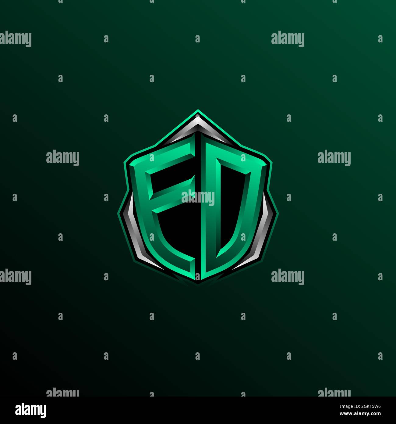 Initial ED logo design, Initial EO logo design with Circle style, Logo ...