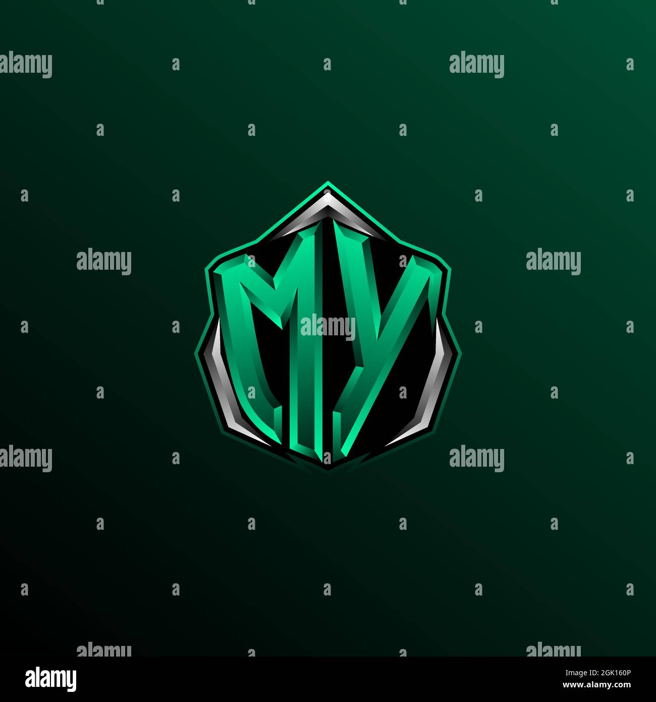 Initial MD logo design, Initial MO logo design with Circle style, Logo ...