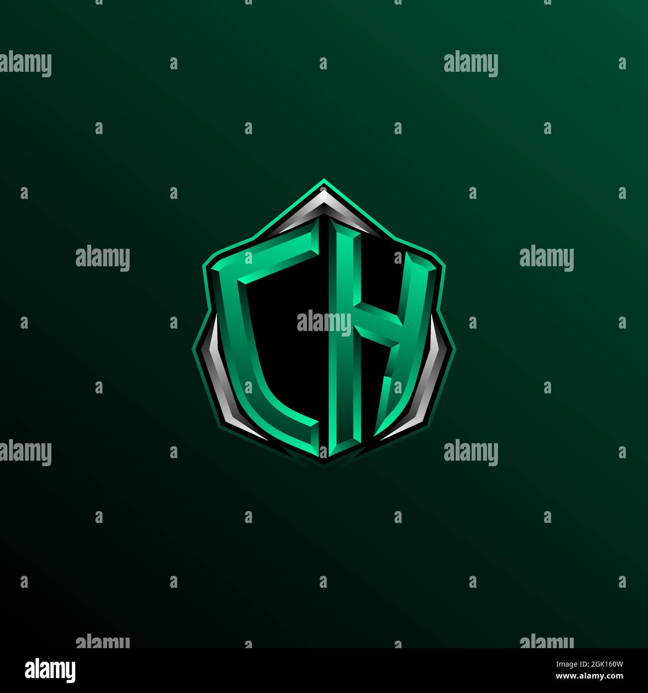 Initial CH logo design, Initial CH logo design with Circle style, Logo ...