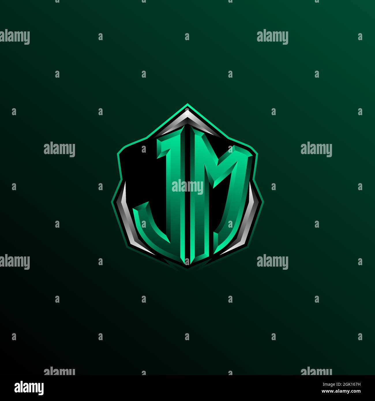Mj gaming logo hi-res stock photography and images - Alamy