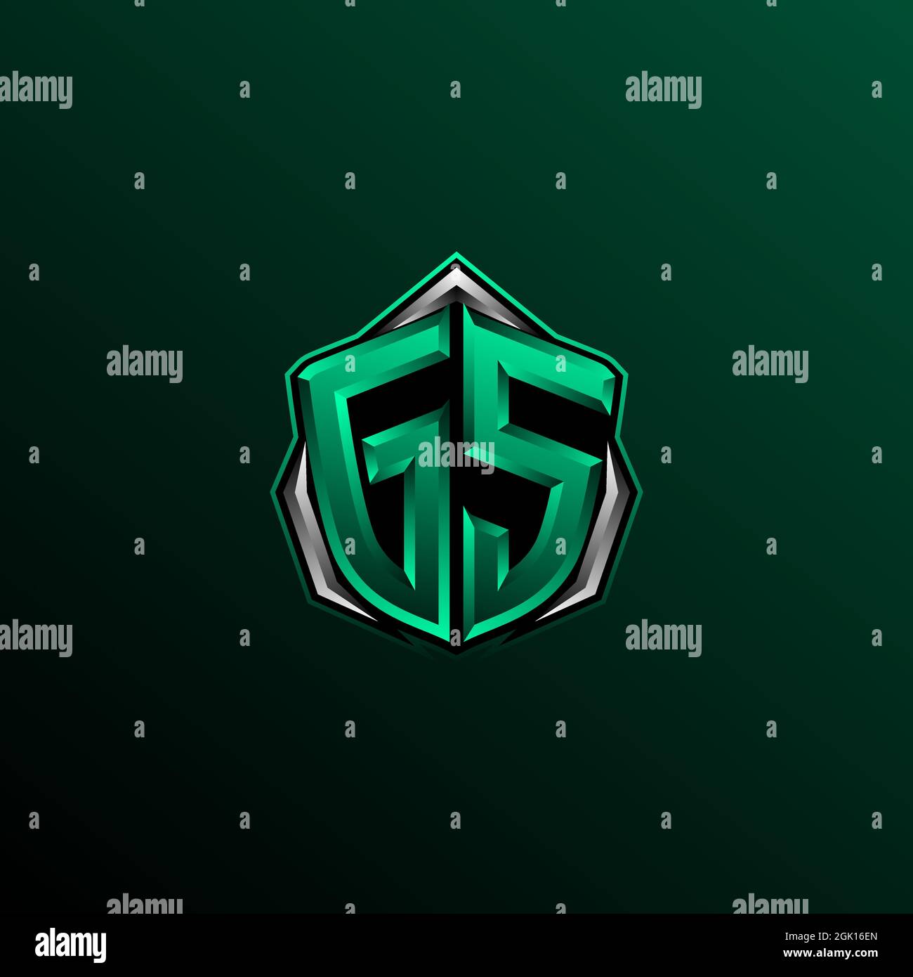 Initial GS logo design, Initial GS logo design with Circle style, Logo ...