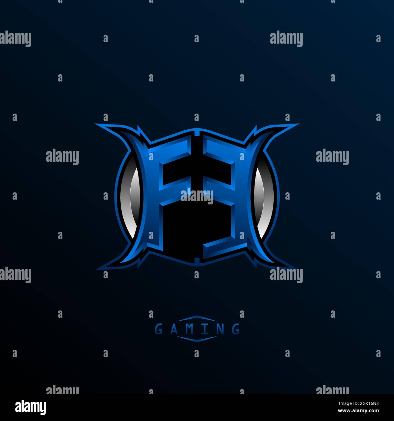 Fe gaming letters Stock Vector Images - Alamy