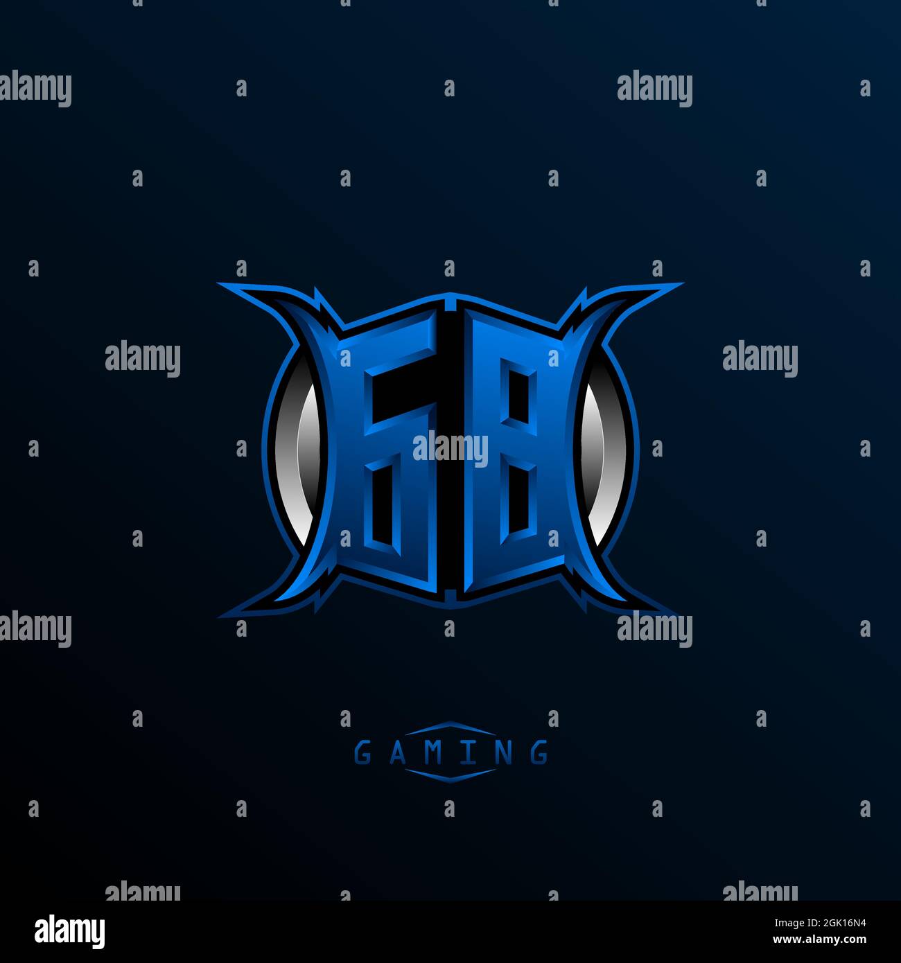 Initial GB logo design, Initial GB logo design with Cool style, Logo ...