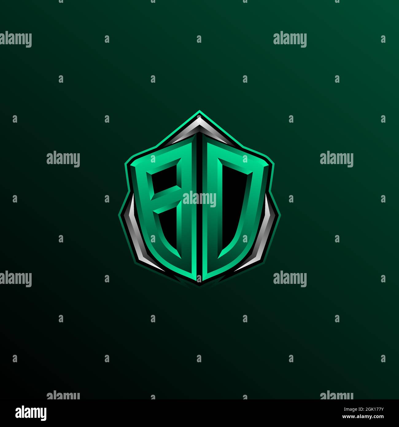 Initial BD logo design, Initial BD logo design with Circle style, Logo ...