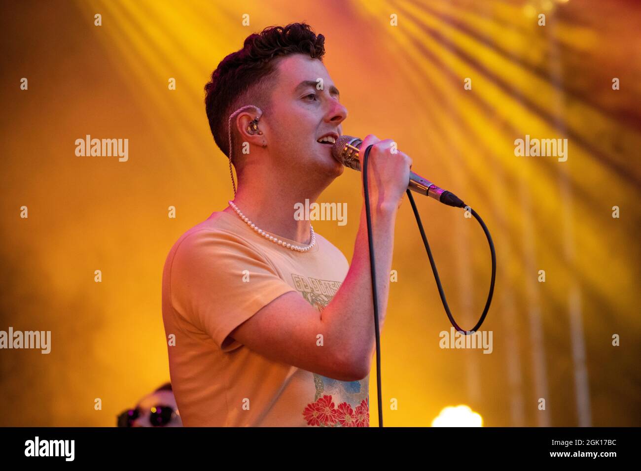 Glasgow, UK. 12th Sep, 2021. PICTURED: Joesef plays the King Tuts stage ...