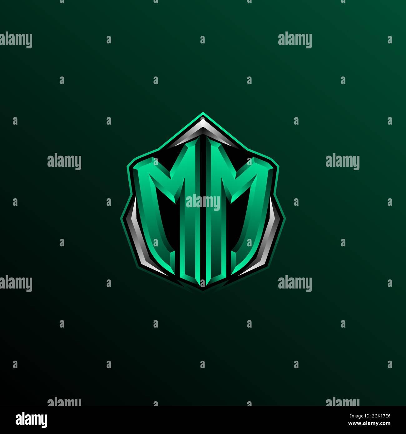 Initial MM logo design, Initial MM logo design with Circle style, Logo ...