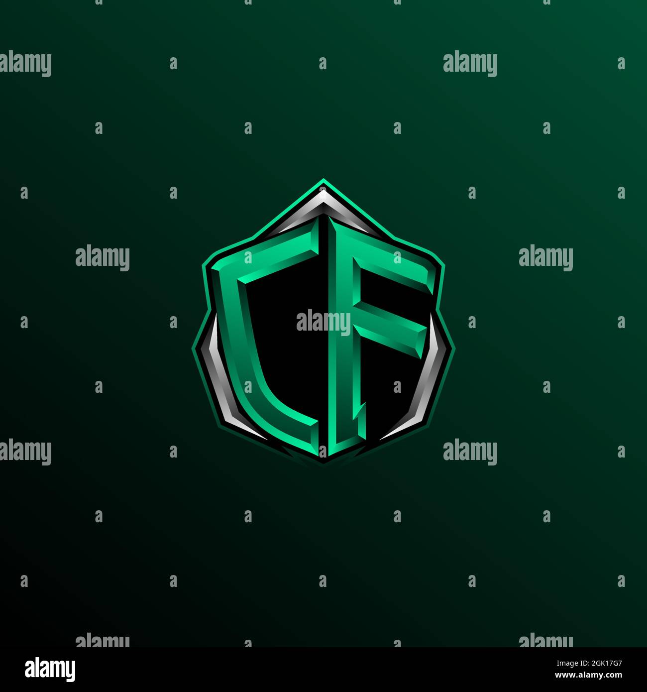 Initial CF logo design, Initial CF logo design with Circle style, Logo ...