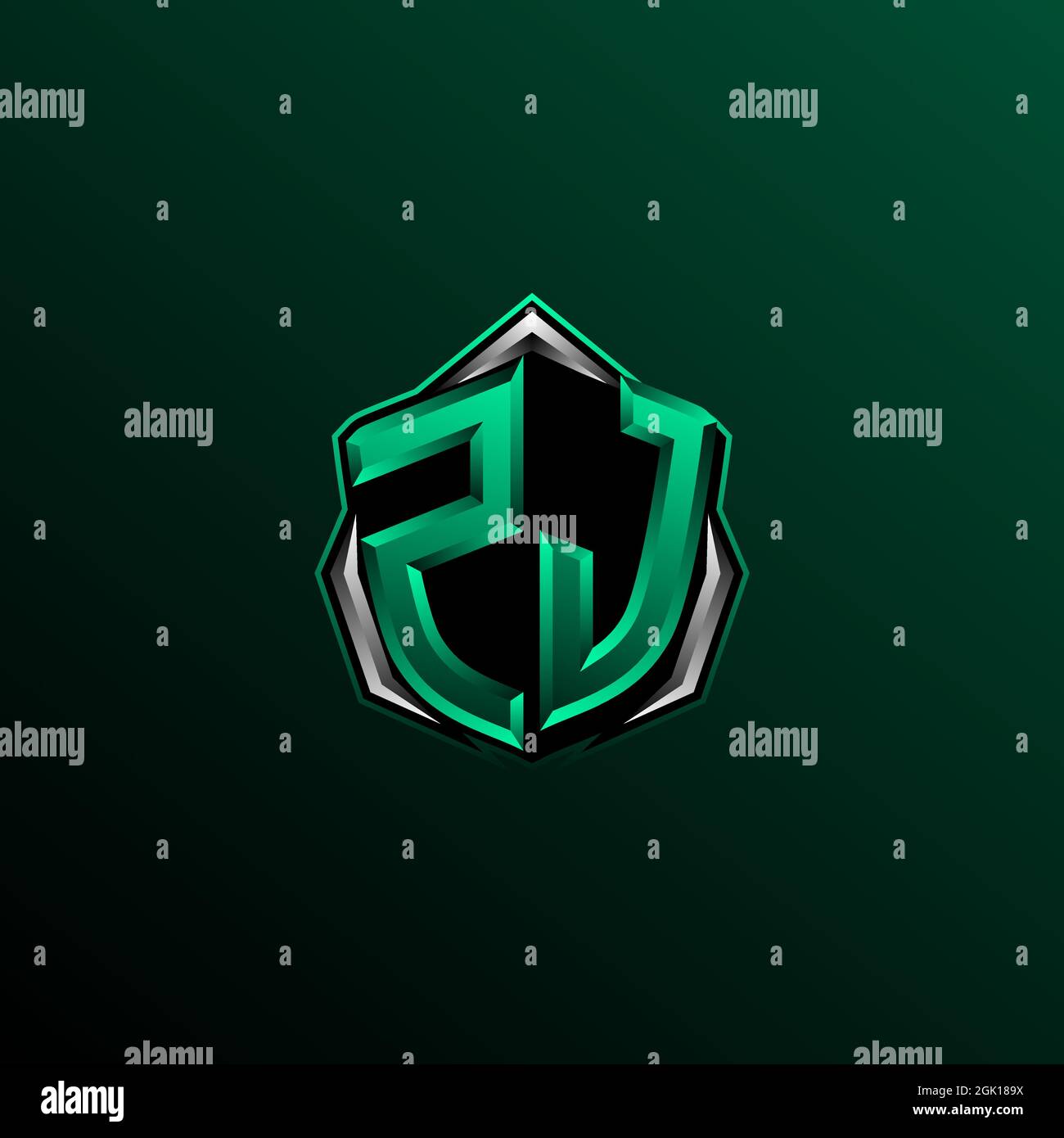 Initial ZJ logo design, Initial ZJ logo design with Shield style, Logo ...