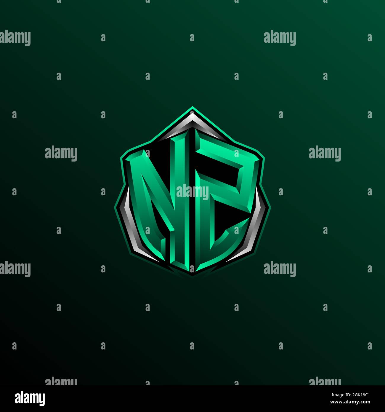 Initial NE logo design, Initial NE logo design with Circle style, Logo ...