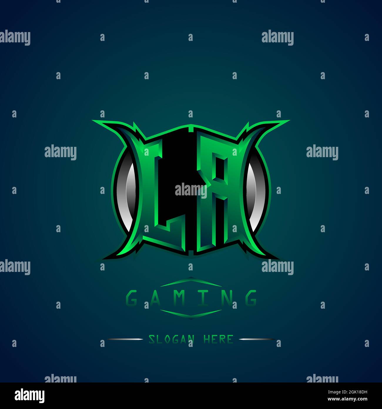 JR Initial Logo Design Cool style, Logo for game, esport, initial ...