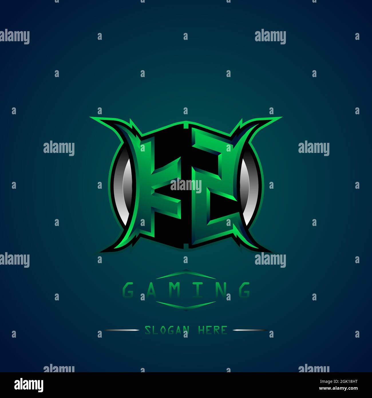 Kz gaming letters hi-res stock photography and images - Alamy
