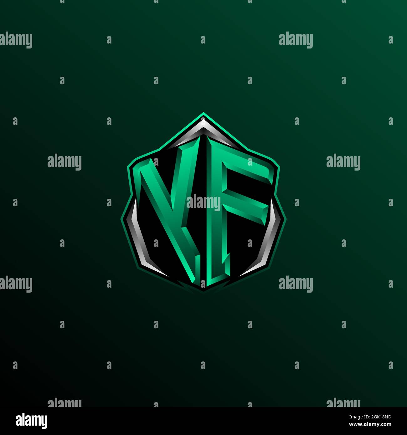 Initial YF logo design, Initial YF logo design with Shield style, Logo ...