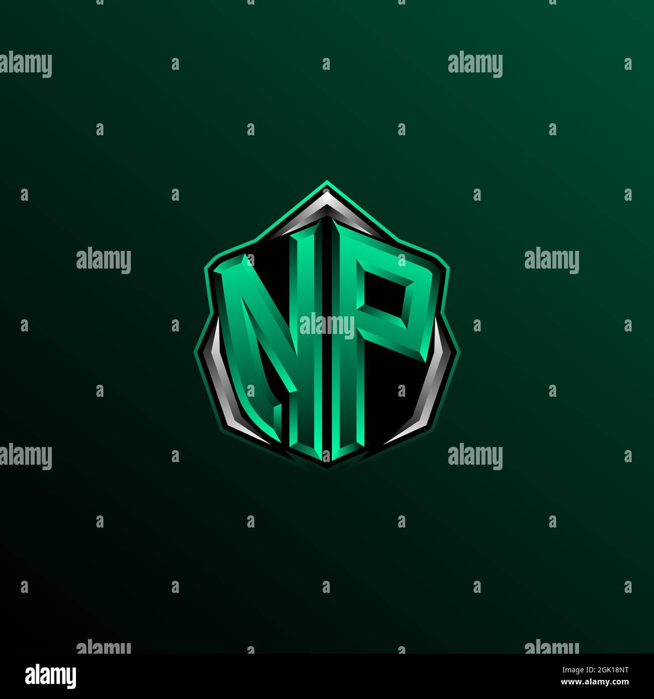 Initial NP logo design, Initial NP logo design with Circle style, Logo ...