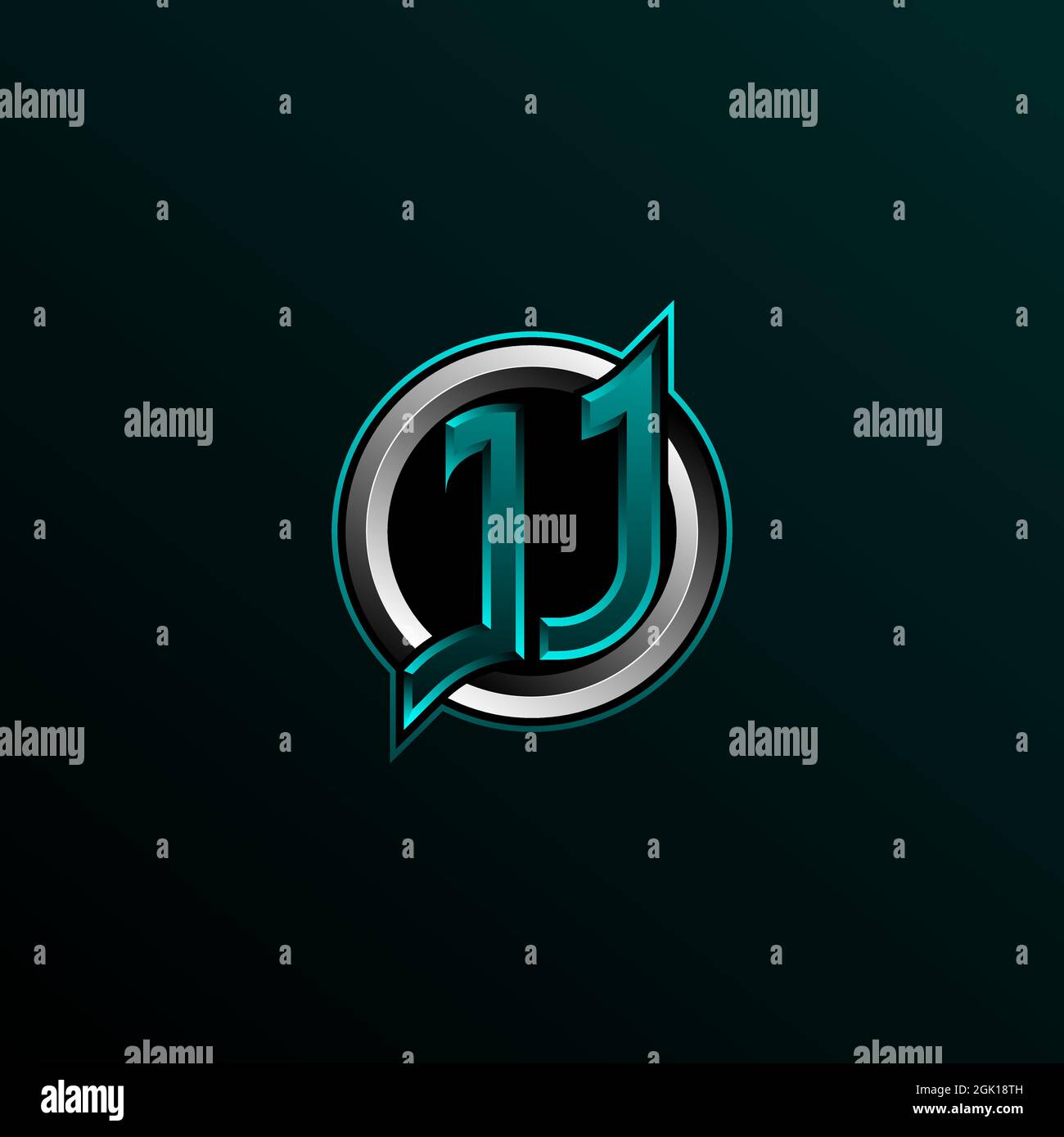 Initial JJ logo design, Initial JJ logo design with Circle style, Logo ...