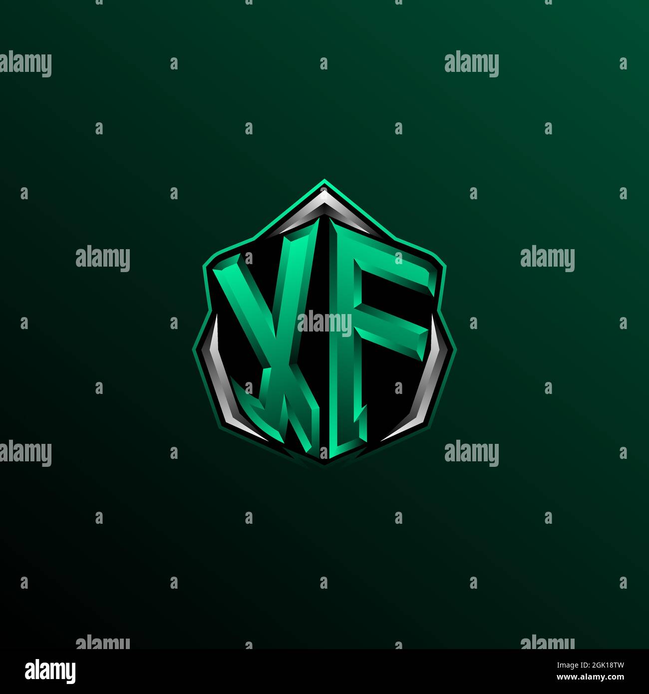 Xf gaming logo hi-res stock photography and images - Alamy