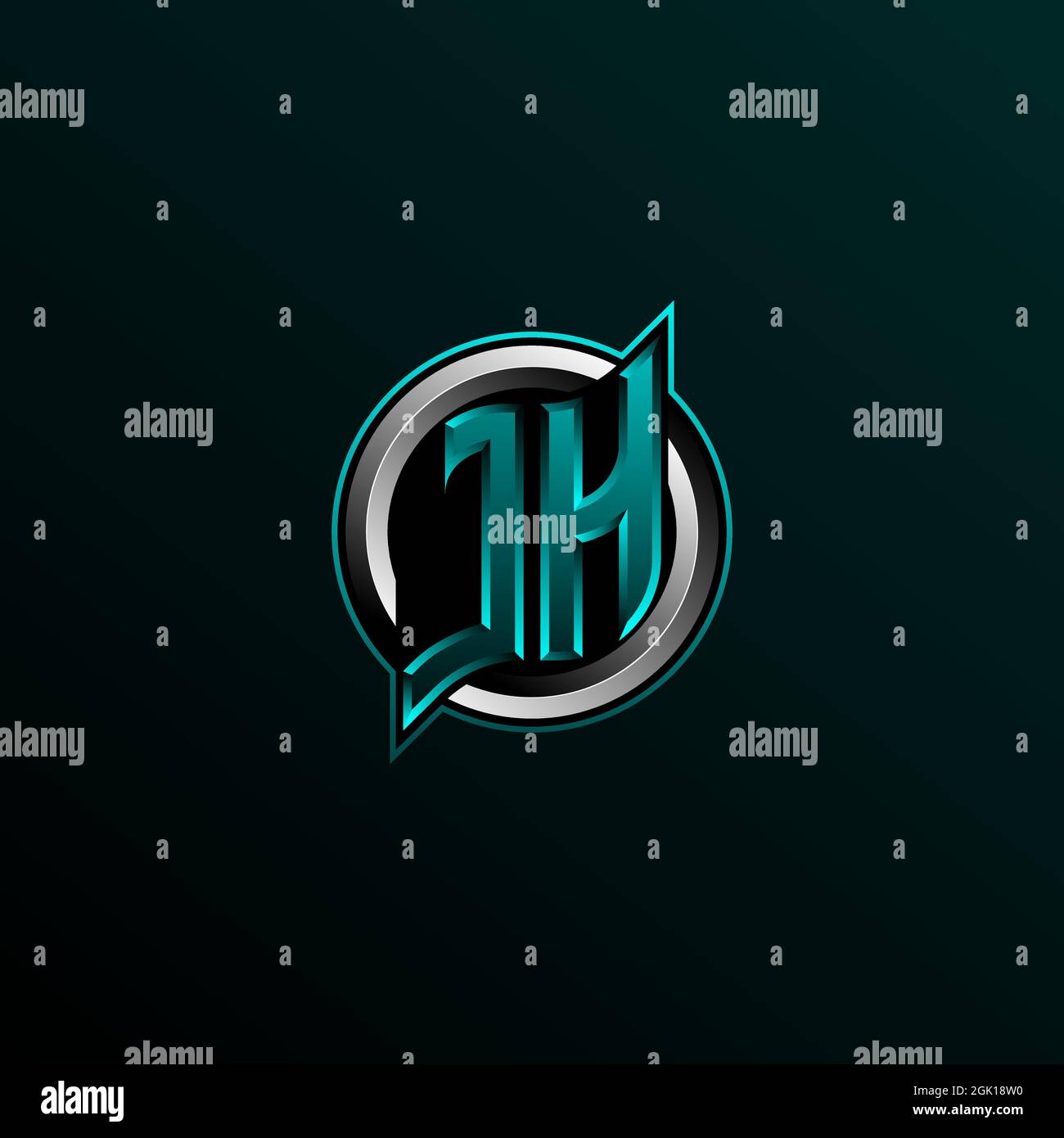 Initial JH logo design, Initial JH logo design with Circle style, Logo ...