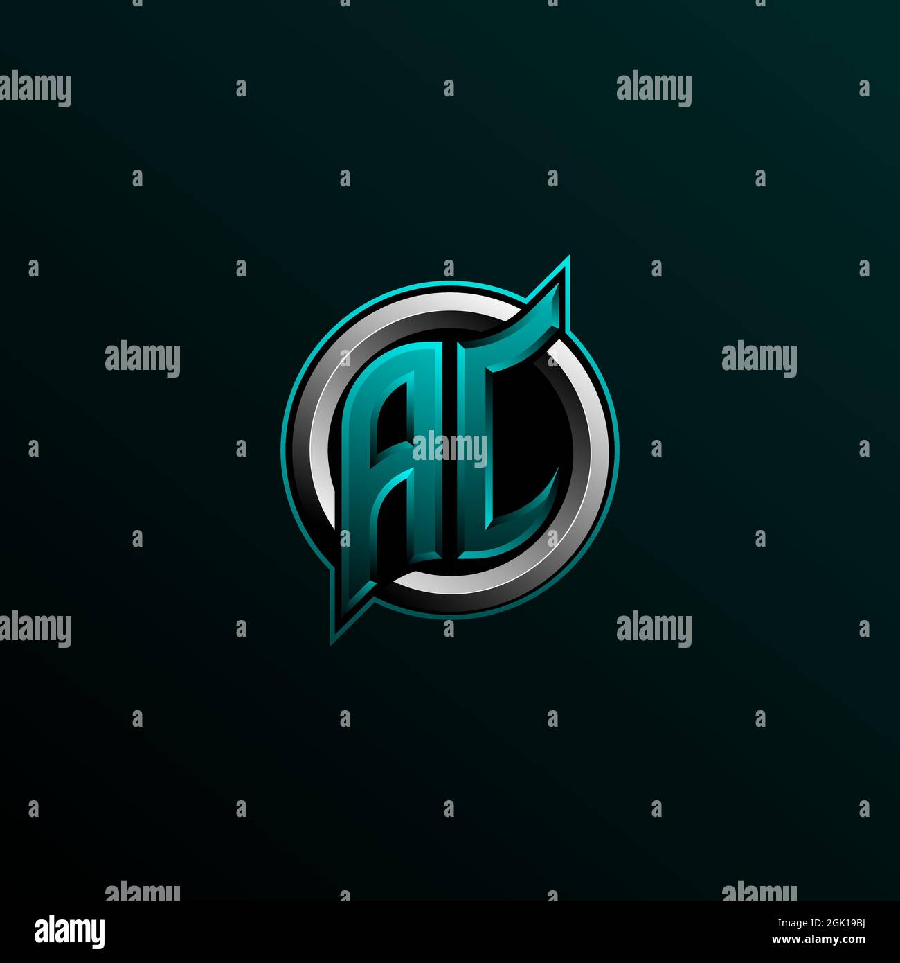 Initial AC logo design, Initial AC logo design with Circle style, Logo ...