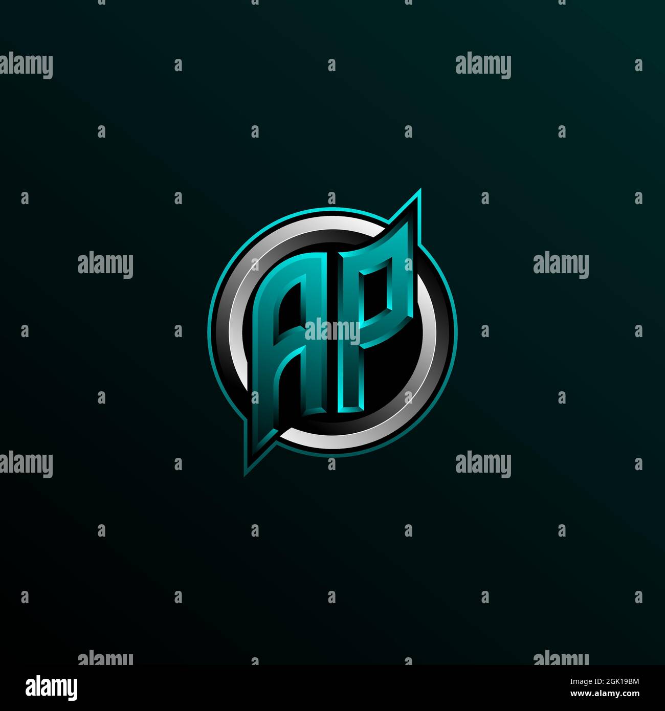 Initial AP logo design, Initial AP logo design with Circle style, Logo ...