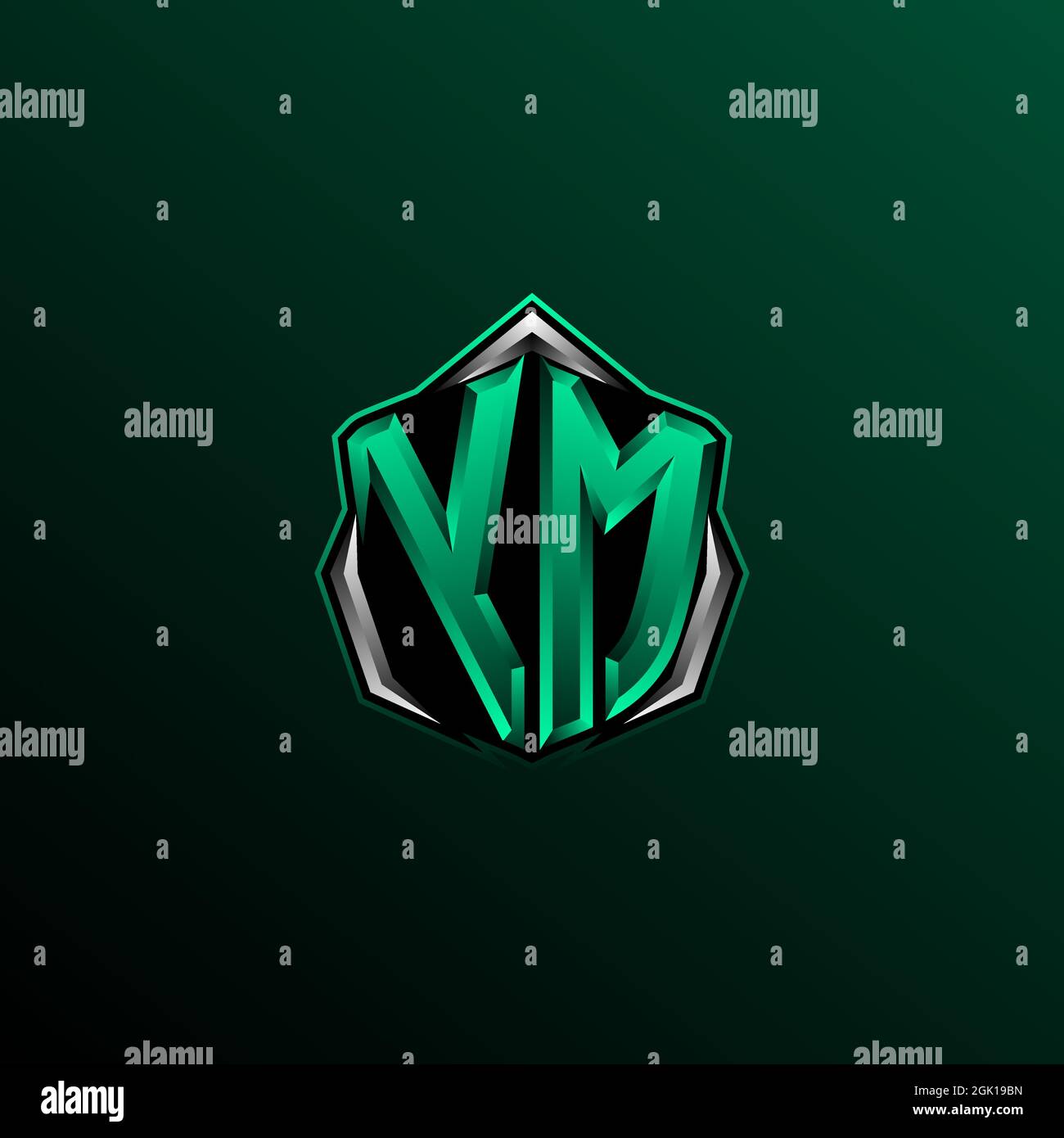 Initial YM logo design, Initial YM logo design with Shield style, Logo ...