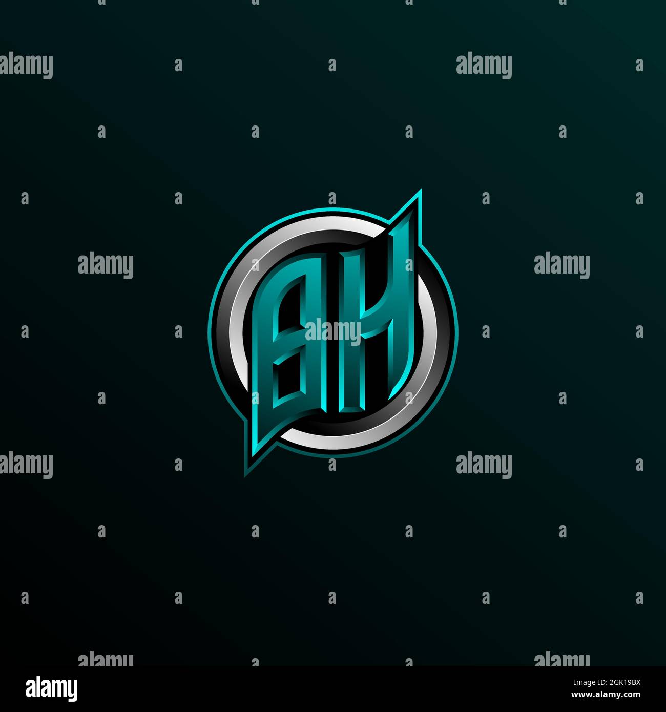 Initial BH logo design, Initial BH logo design with Circle style, Logo ...