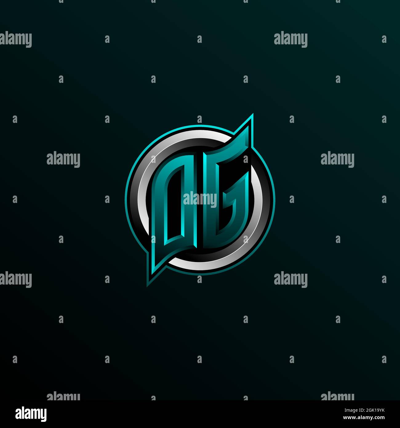 Initial DG logo design, Initial OG logo design with Circle style, Logo ...