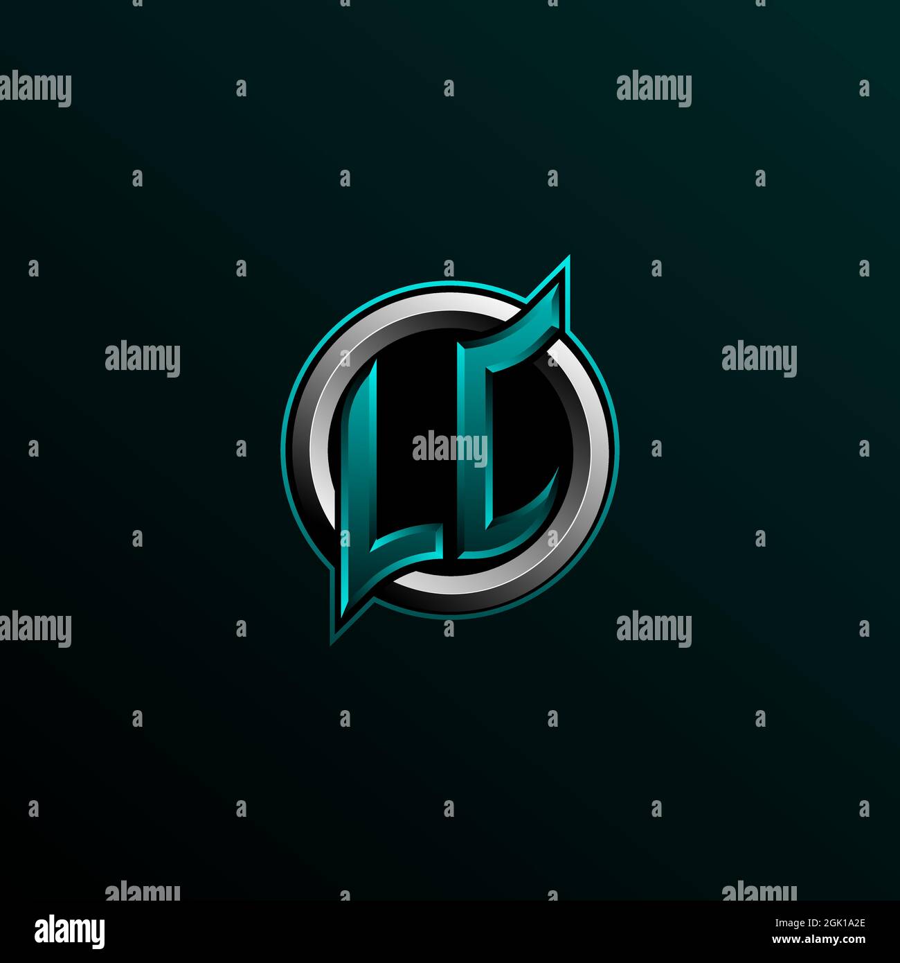 Initial LC logo design, Initial LC logo design with Circle style, Logo ...