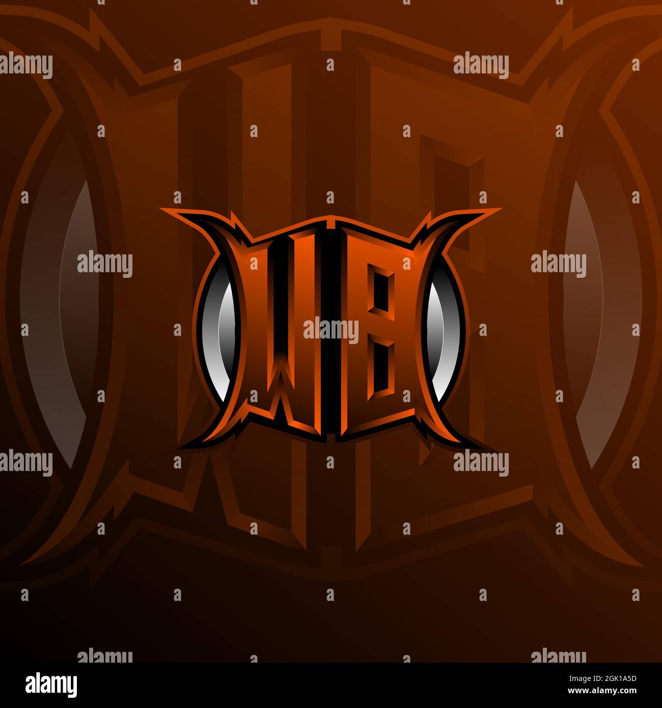 Letter wb logo hi-res stock photography and images - Alamy