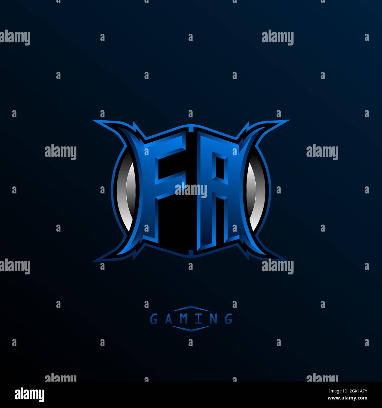 Initial FA logo design, Initial FA logo design with Cool style, Logo ...