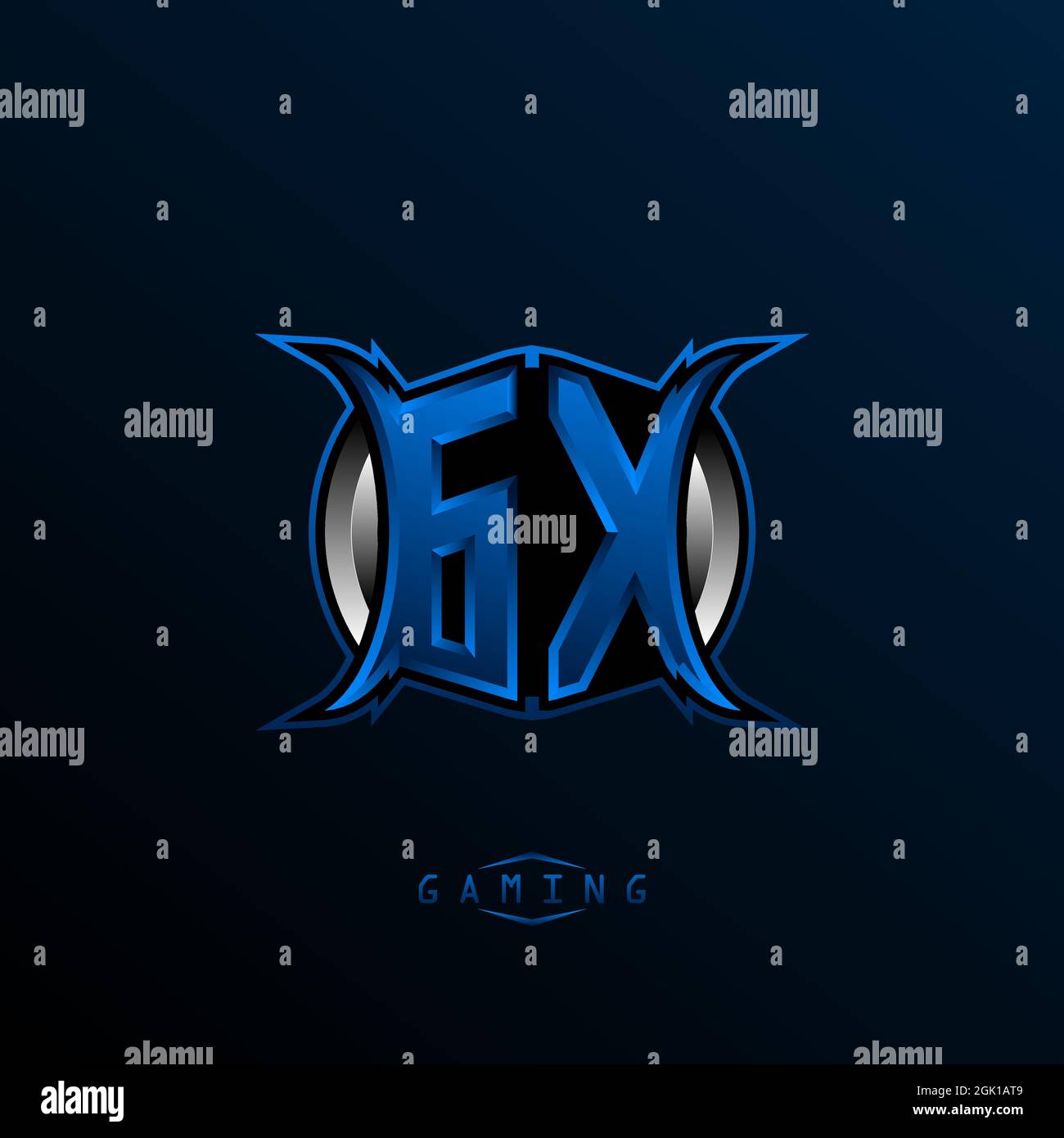 Initial GX logo design, Initial GX logo design with Cool style, Logo ...