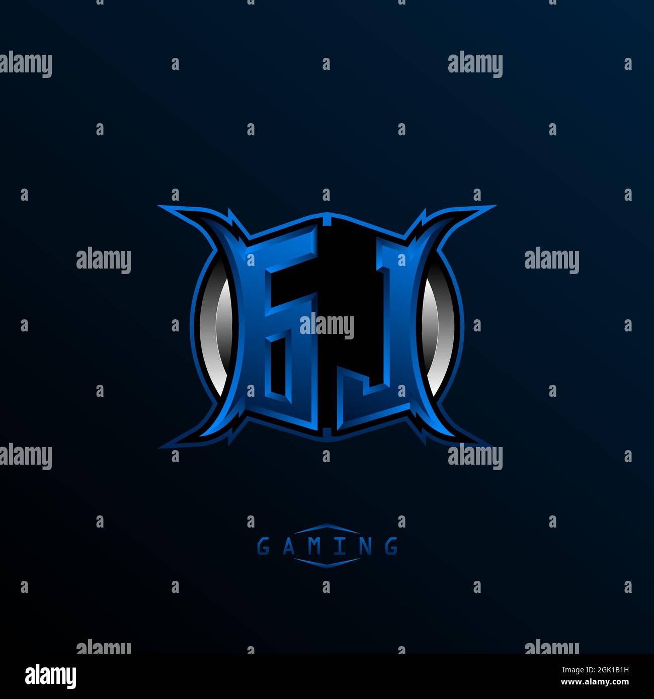 Initial GJ logo design, Initial GJ logo design with Cool style, Logo ...