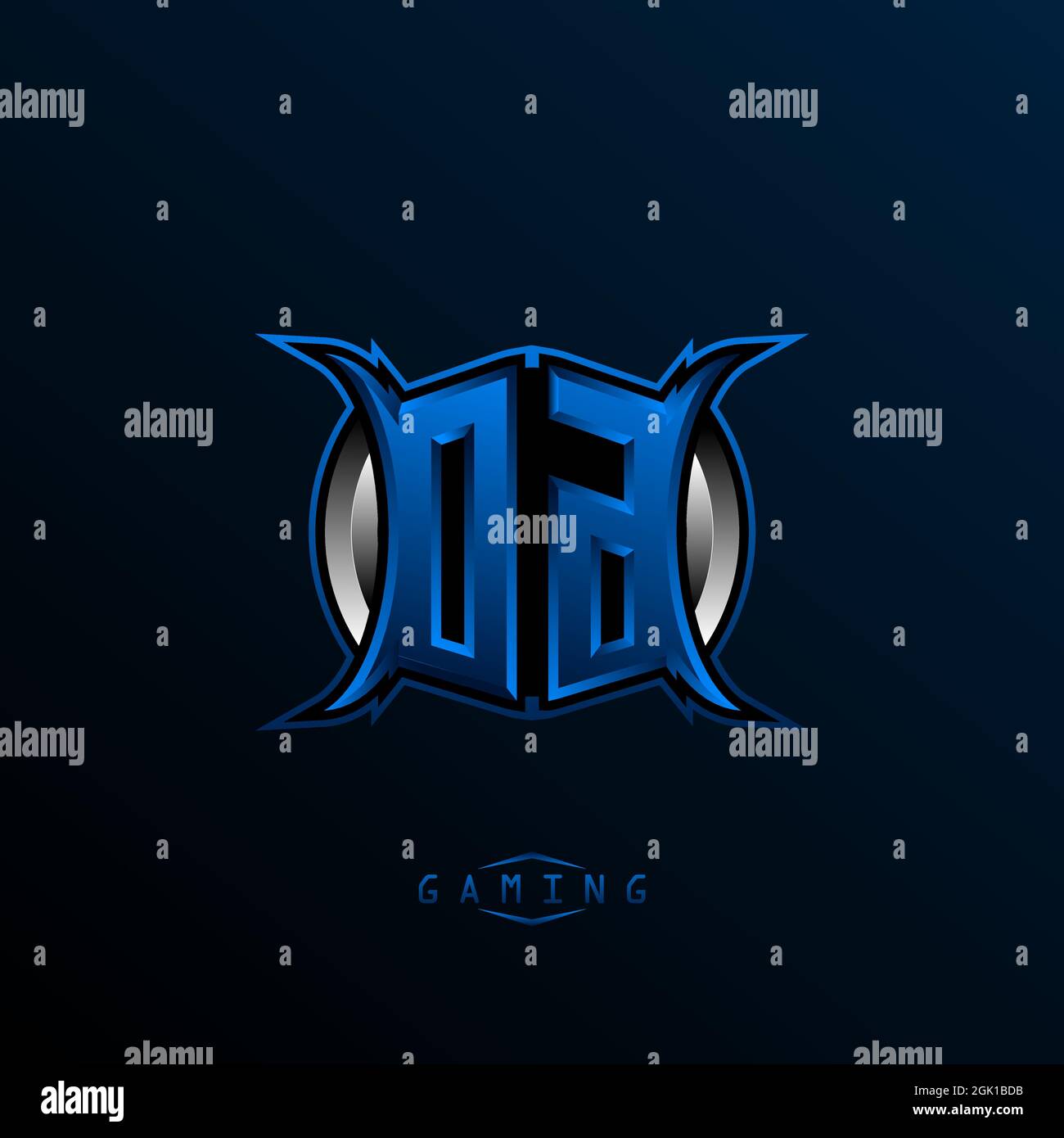 Initial DG logo design, Initial OG logo design with Cool style, Logo ...