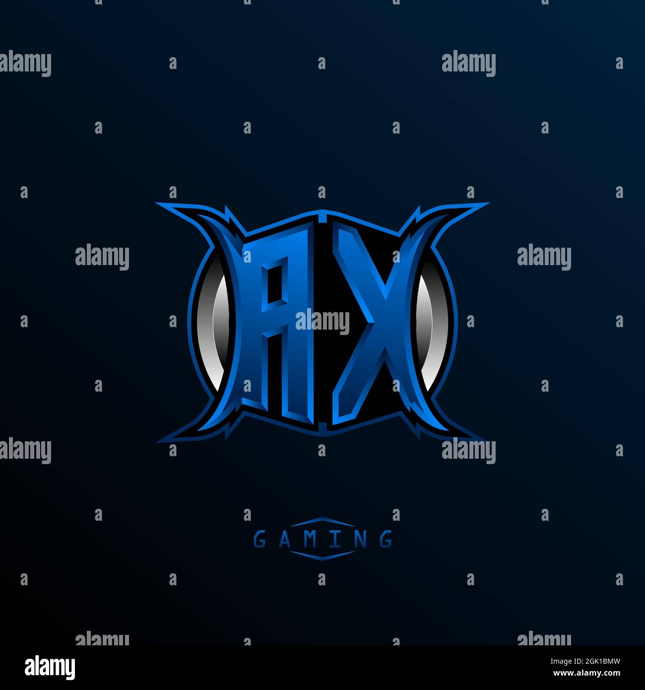 Initial AX logo design, Initial AX logo design with Cool style, Logo ...