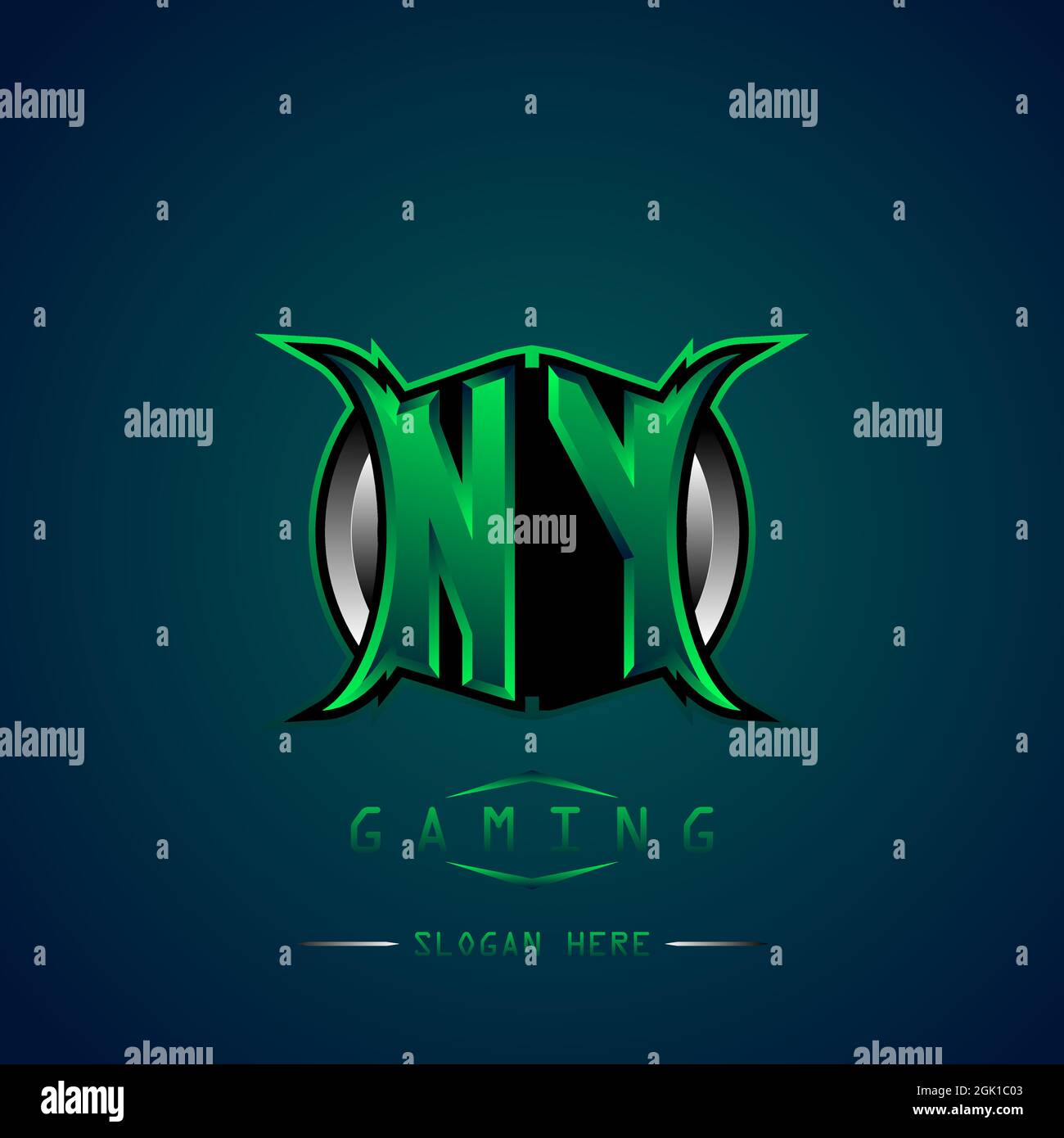 Yn gaming logo hi-res stock photography and images - Alamy