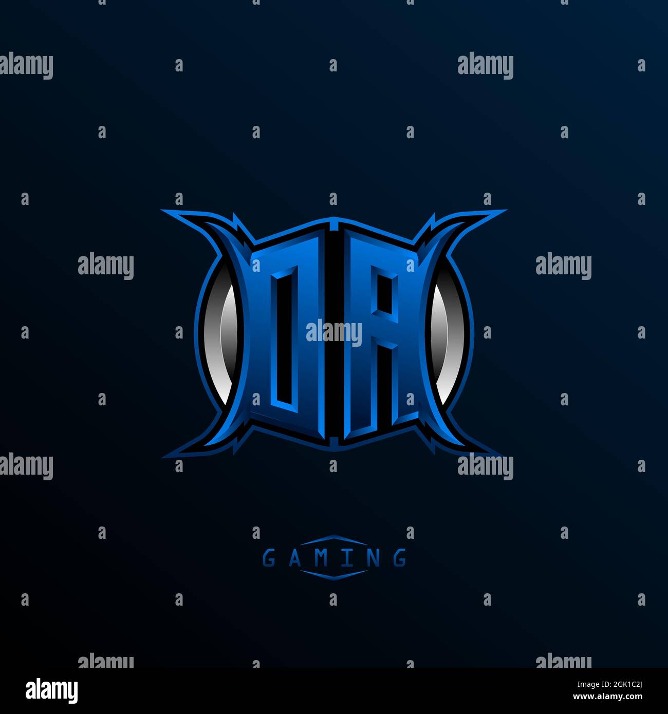 Initial DA logo design, Initial OA logo design with Cool style, Logo ...