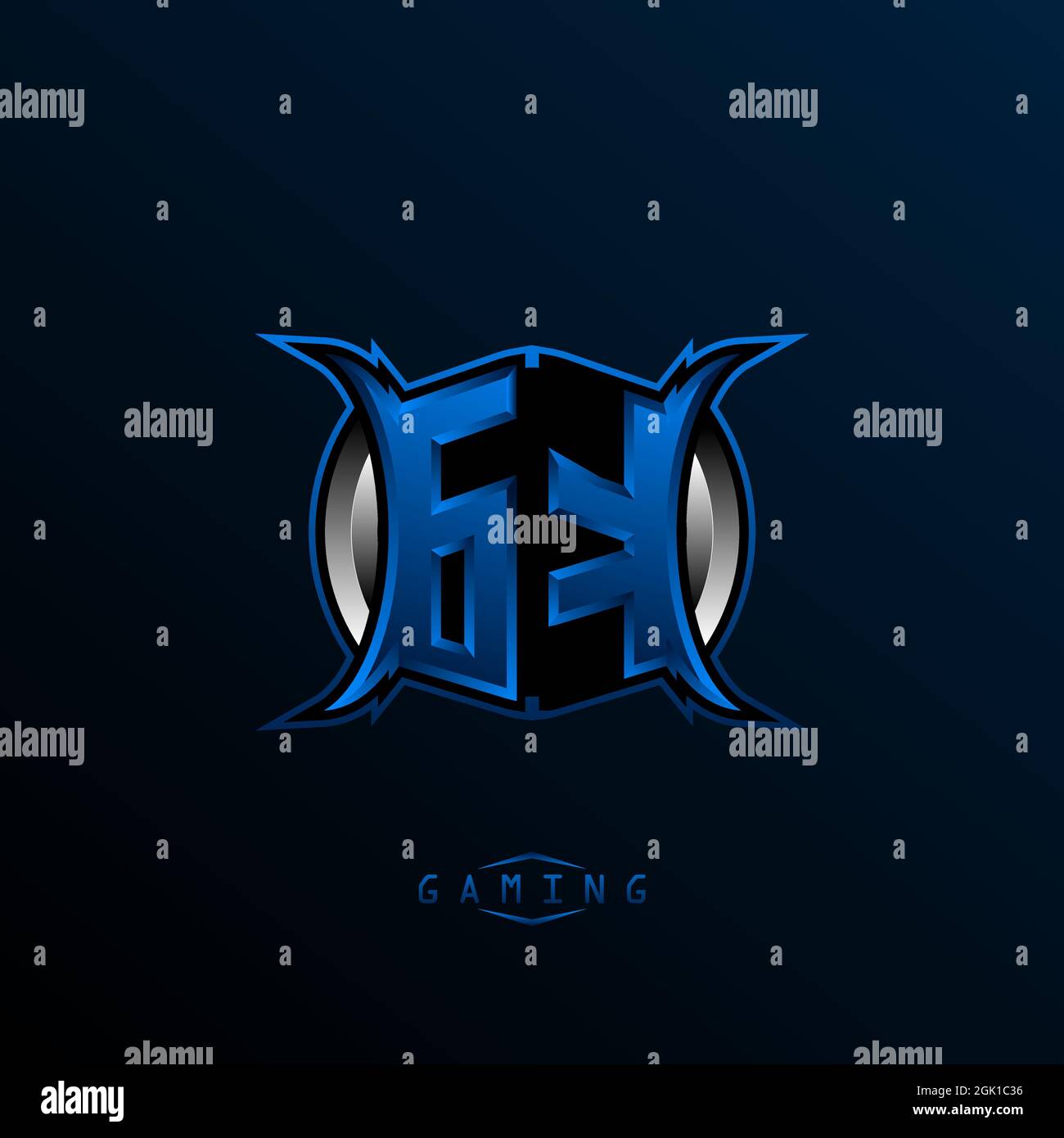 Initial GK logo design, Initial GK logo design with Cool style, Logo ...