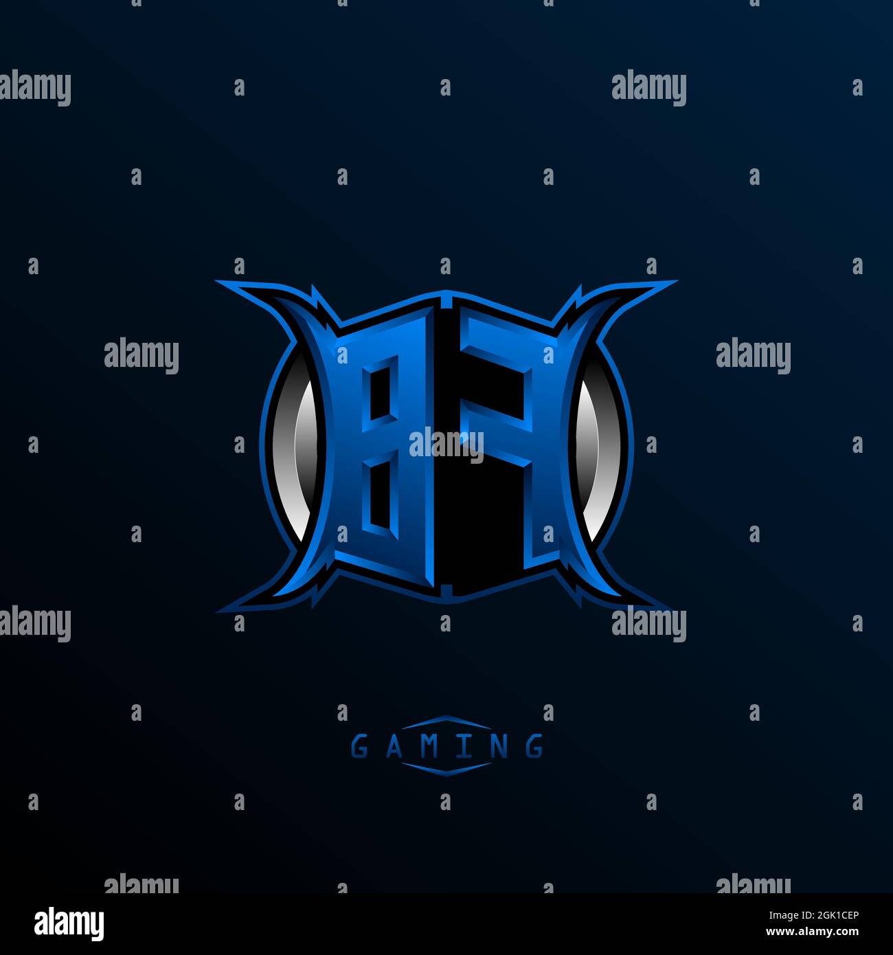 Initial BF logo design, Initial BF logo design with Cool style, Logo ...